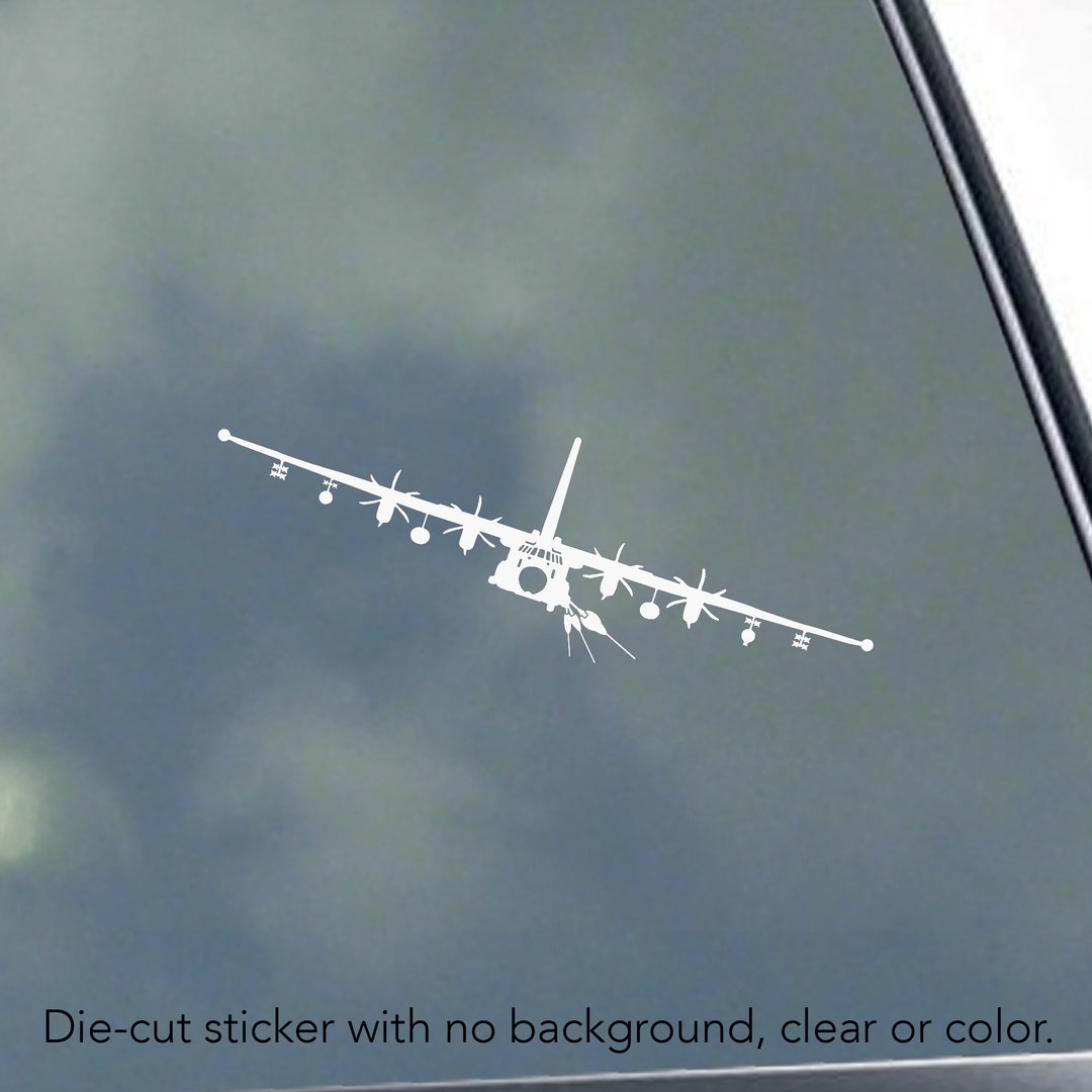 AC-130J GHOSTRIDER PILOT Attacking Vinyl Sticker Decal - Etsy