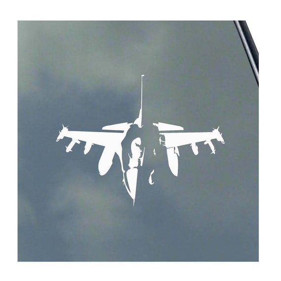 F-16 FIGHTING FALCON Pilot VIPER Vinyl Sticker Decal Air Force | Etsy
