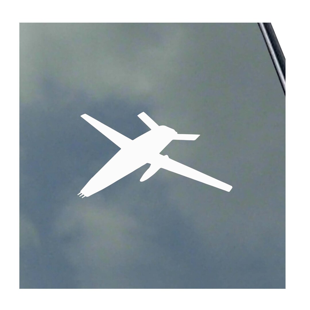 MQ-25 Stingray Pilot in Flight Vinyl Sticker Decal Navy Unmanned Tanker ...