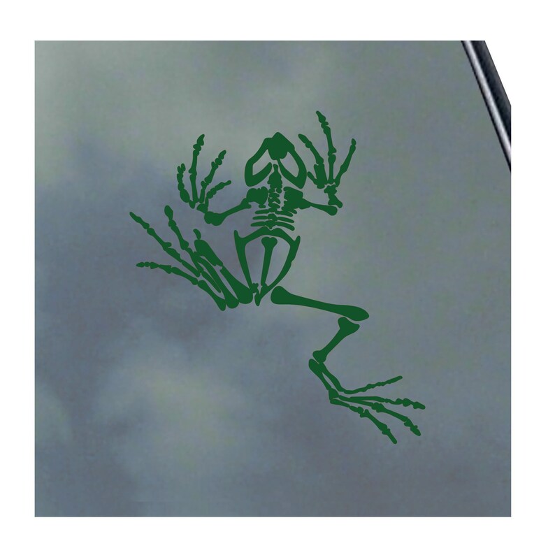BONE FROG With NO Trident Vinyl Sticker Decal Military Navy | Etsy
