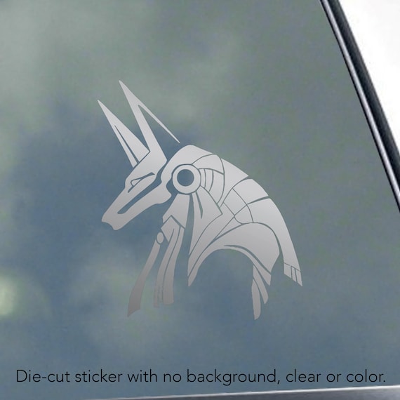 ANUBIS ARMORED Vinyl Sticker Decal EGYPT Gods Pantheon - Etsy