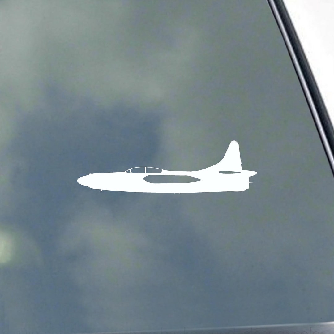 F-94 Starfire Pilot Side View Vinyl Sticker Decal Crew Warbird Air ...