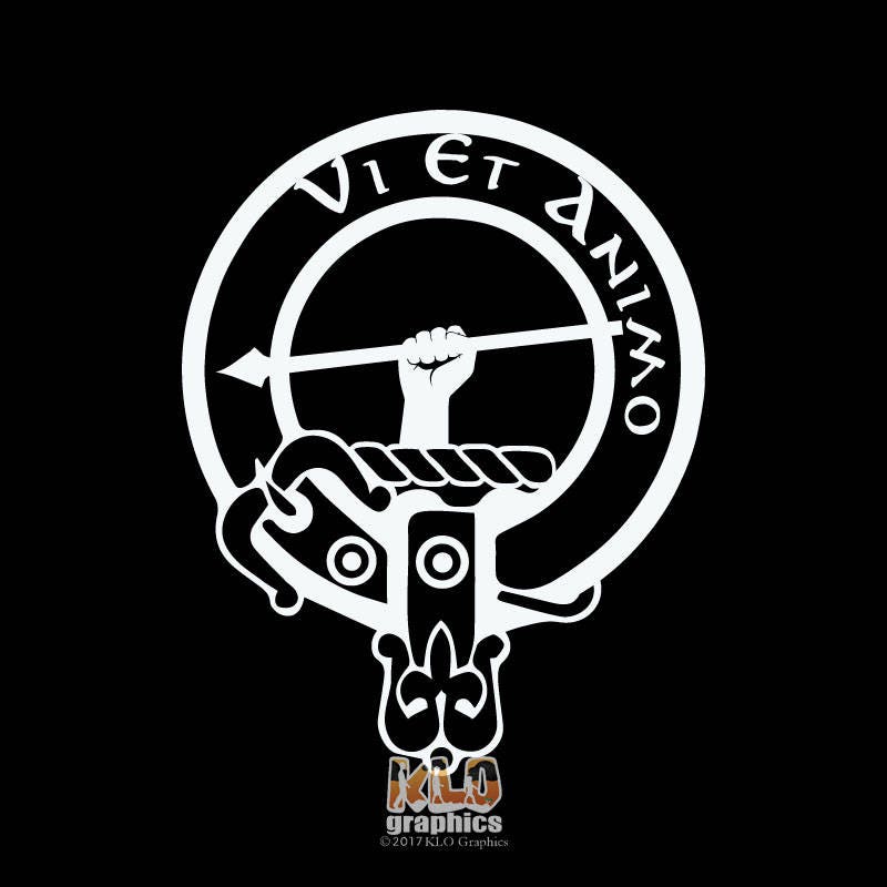 Mcculloch CLAN CREST Vinyl Sticker Decal Truck Car Computer | Etsy