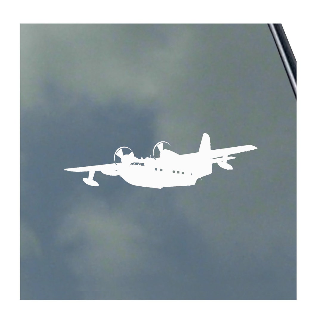 HU-16 ALBATROSS Pilot in Flight Vinyl Sticker Decal US Navy Air Force ...