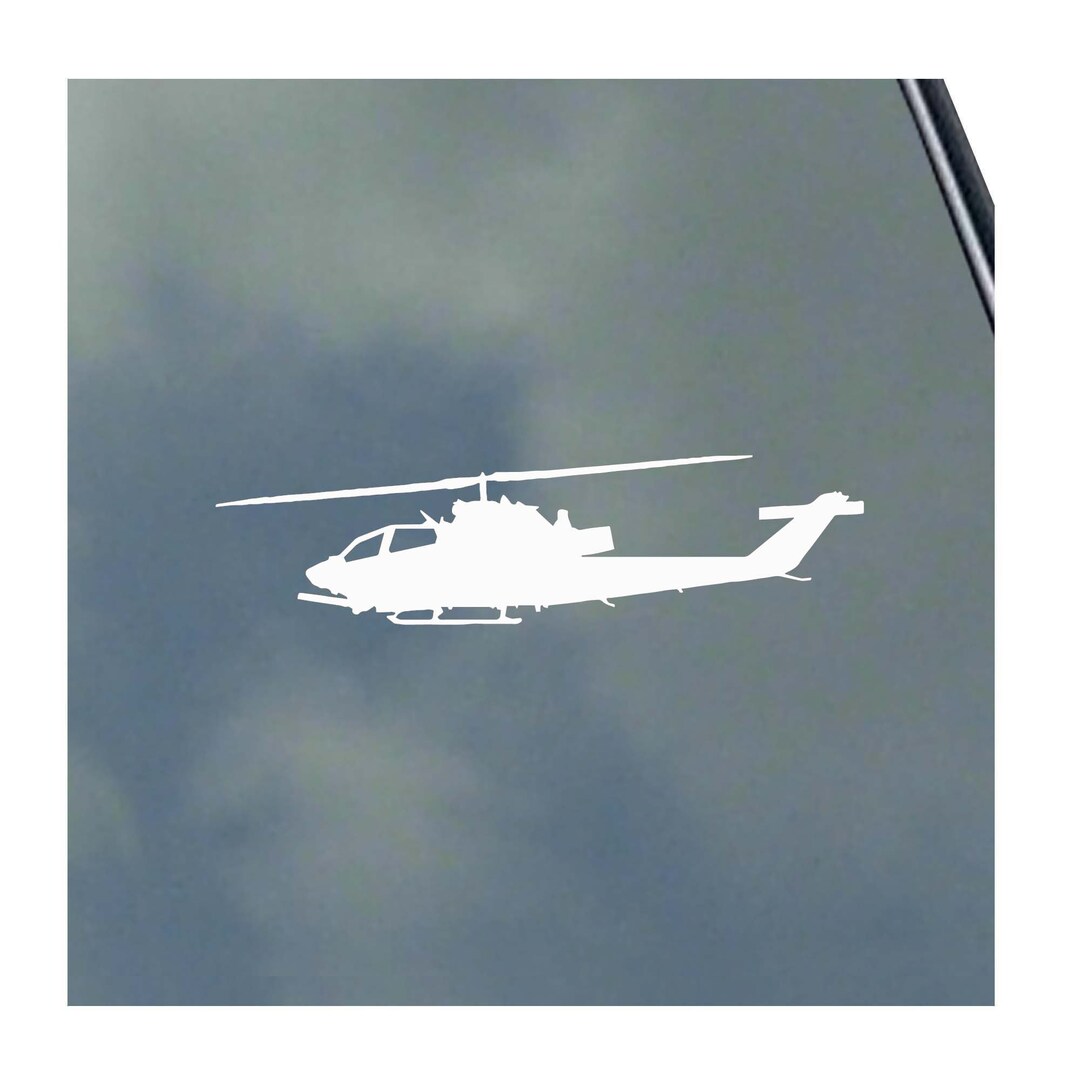 AH-1S Cobra Pilot Side Vinyl Sticker Decal Crew Army Hueycobra Snake - Etsy