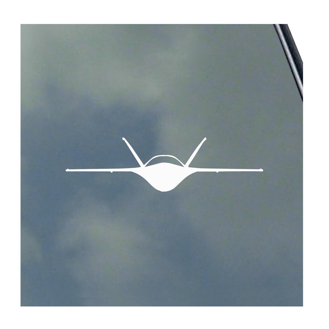 XQ-58A Valkyrie Pilot Front View Vinyl Sticker Decal RQ-1 Air Force ...
