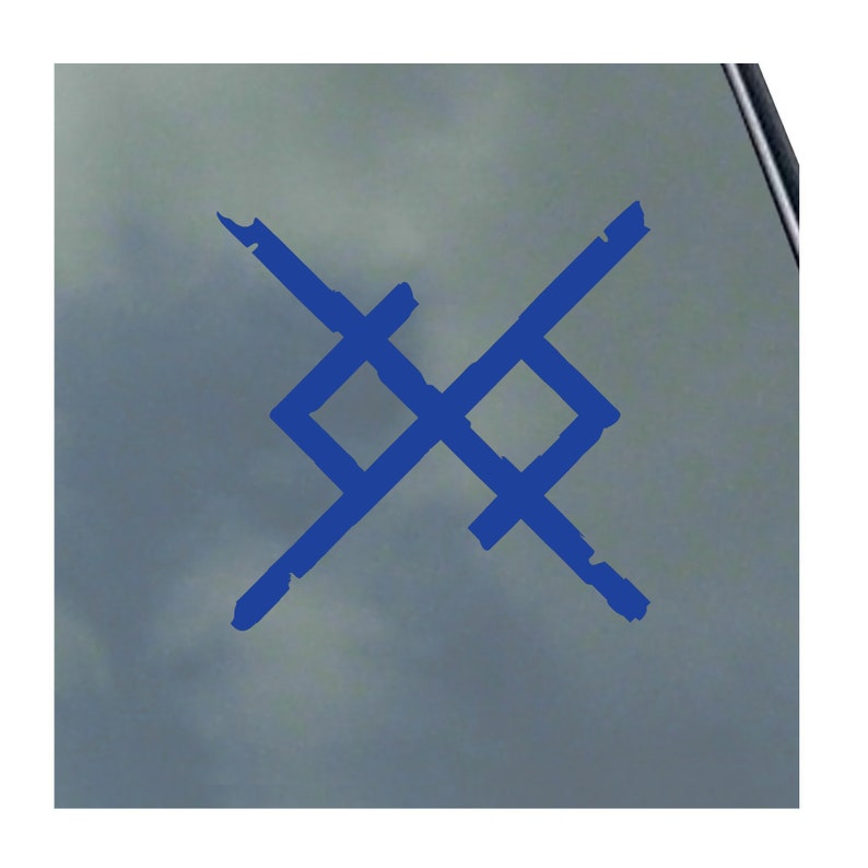 ETERNAL LOVE RUNE Vinyl Sticker Decal Asatru Odin Thor Gods - Etsy