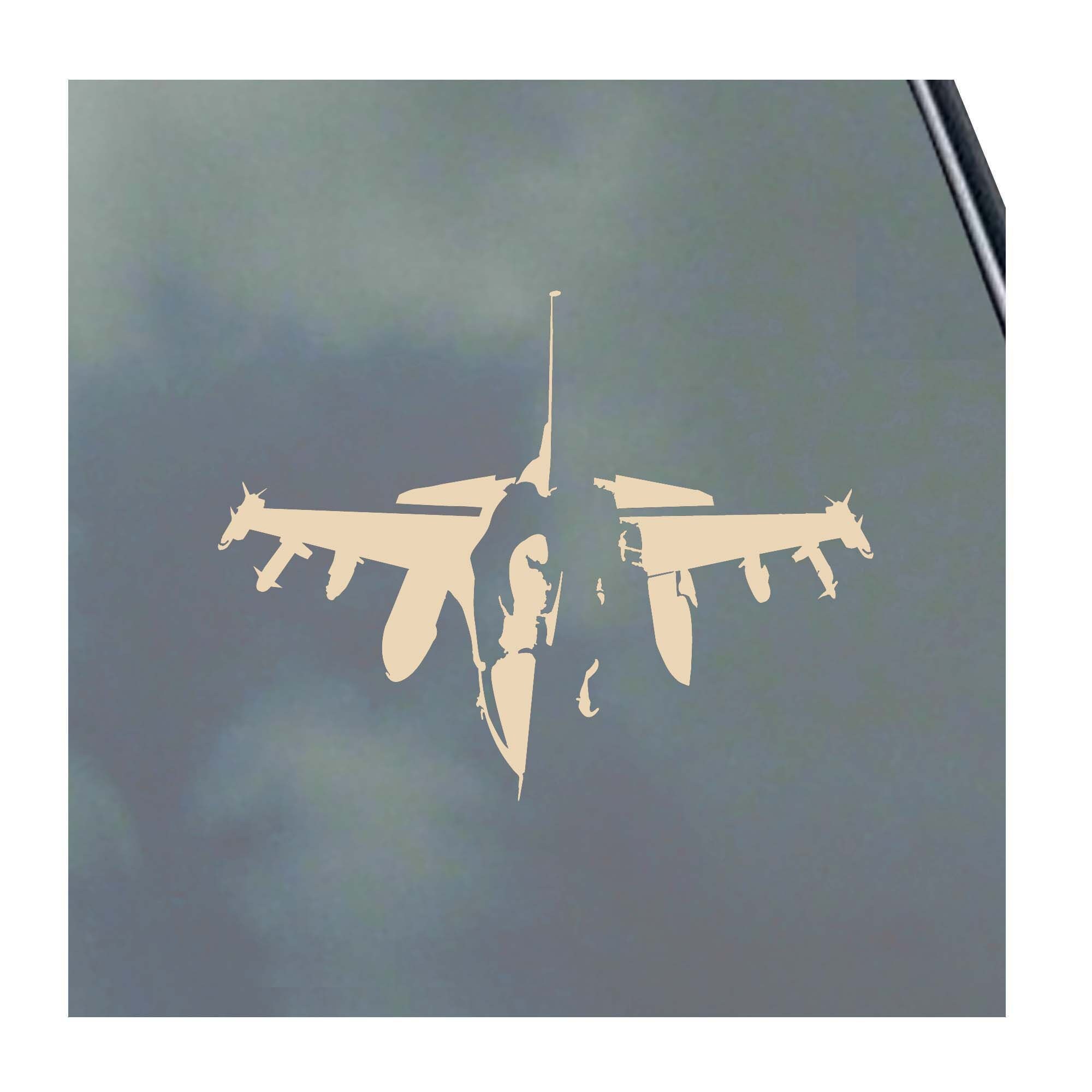 F-16 FIGHTING FALCON Pilot VIPER Vinyl Sticker Decal Air Force | Etsy