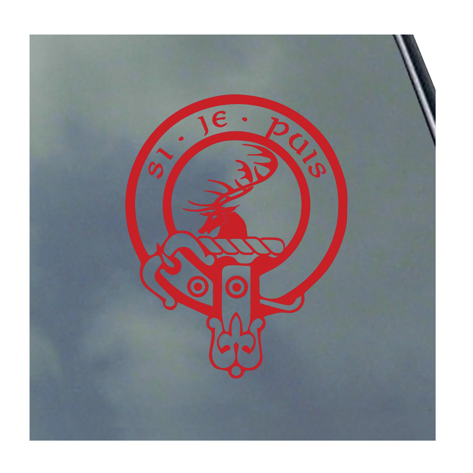 CALHOUN CLAN CREST vinyl sticker Truck Car Computer Scottish | Etsy