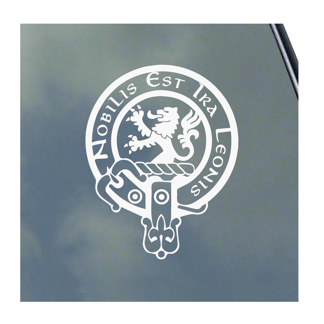INGLIS CLAN CREST Vinyl Sticker Truck Car Computer Scottish - Etsy