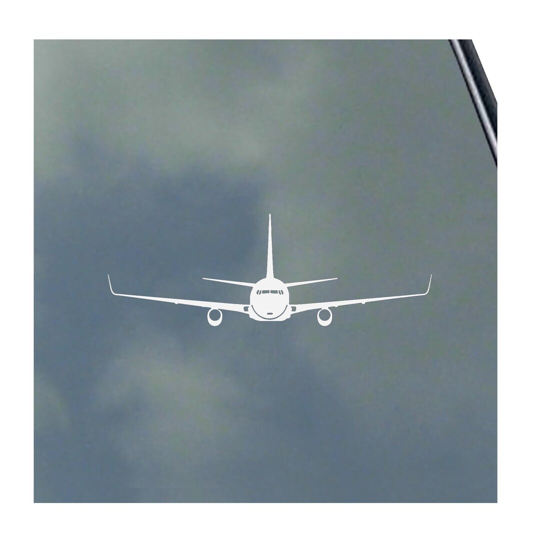 737 Classic With Winglets Pilot Crew Front Vinyl Sticker Decal Crew ...