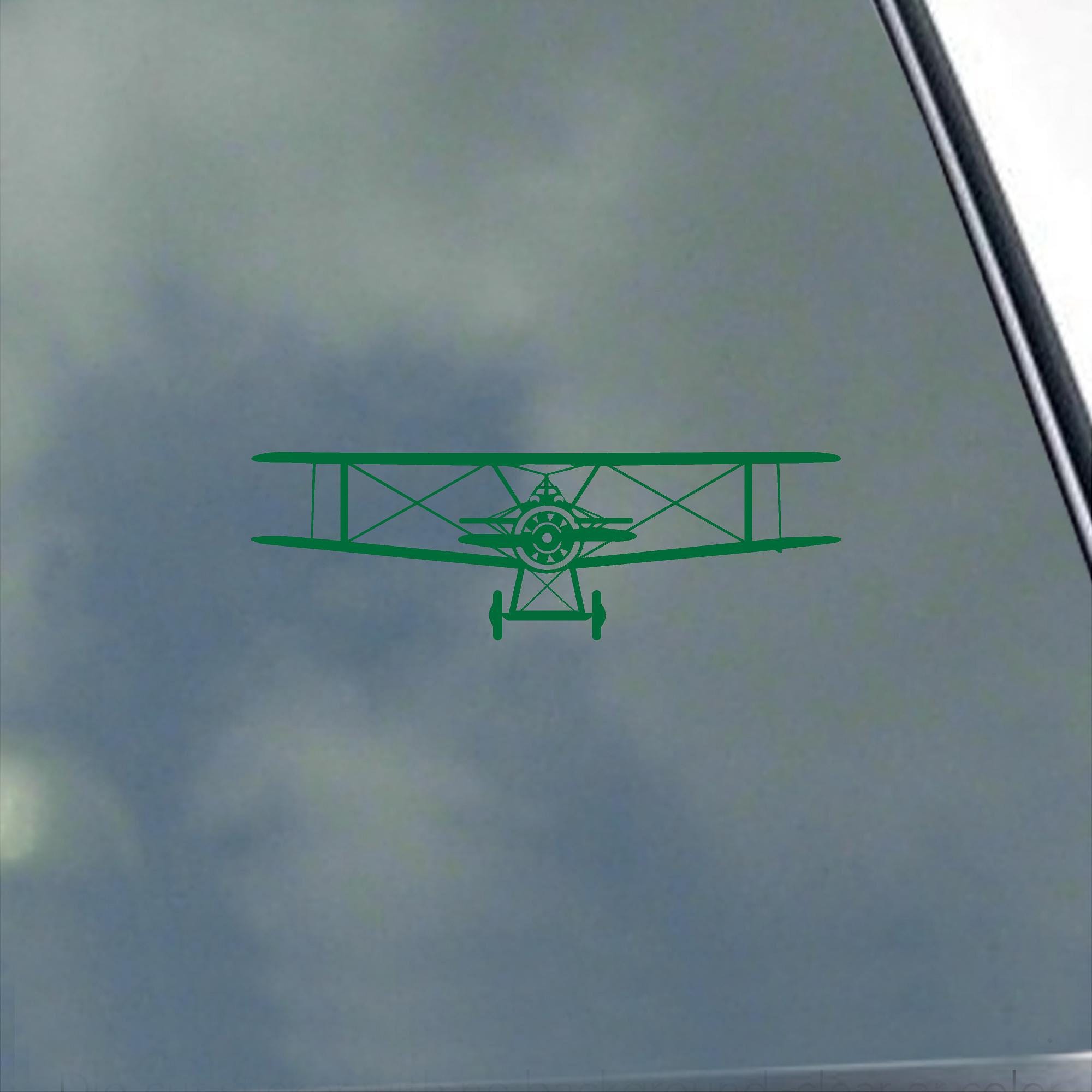 Sopwith Camel Pilot Front View Vinyl Sticker Decal WWI Warbird Royal ...