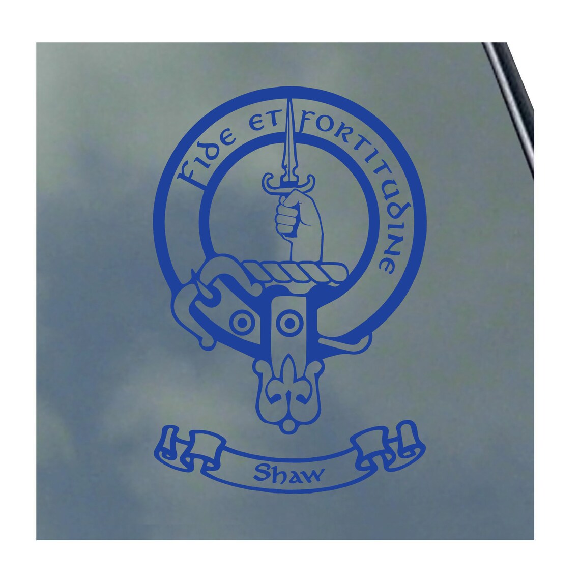 SHAW CLAN CREST pegatina de vinilo calcomanía Truck Car - Etsy España