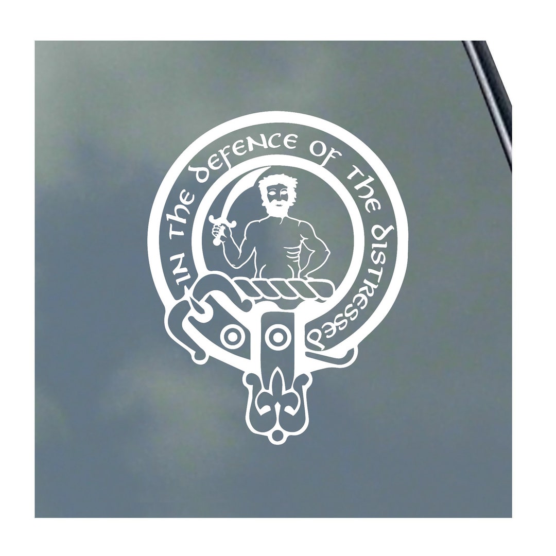 ALLARDICE CLAN CREST Vinyl Sticker Truck Car Computer Scottish - Etsy