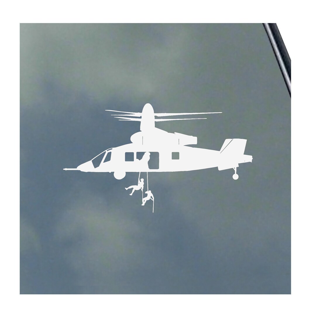 V-280 Valor Pilot With Rappelling Vinyl Sticker Decal USA - Etsy