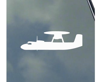 E-2 Hawkeye Decal front E-2C, E-2D, E2, Vinyl Decal Sticker, Hawkeye ...