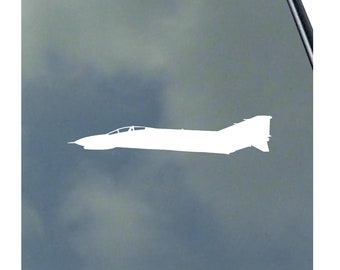 F-4 Phantom II angle 2 F4E Decal, F-4 Vinyl Decal, F-4 Sticker, Phantom ...