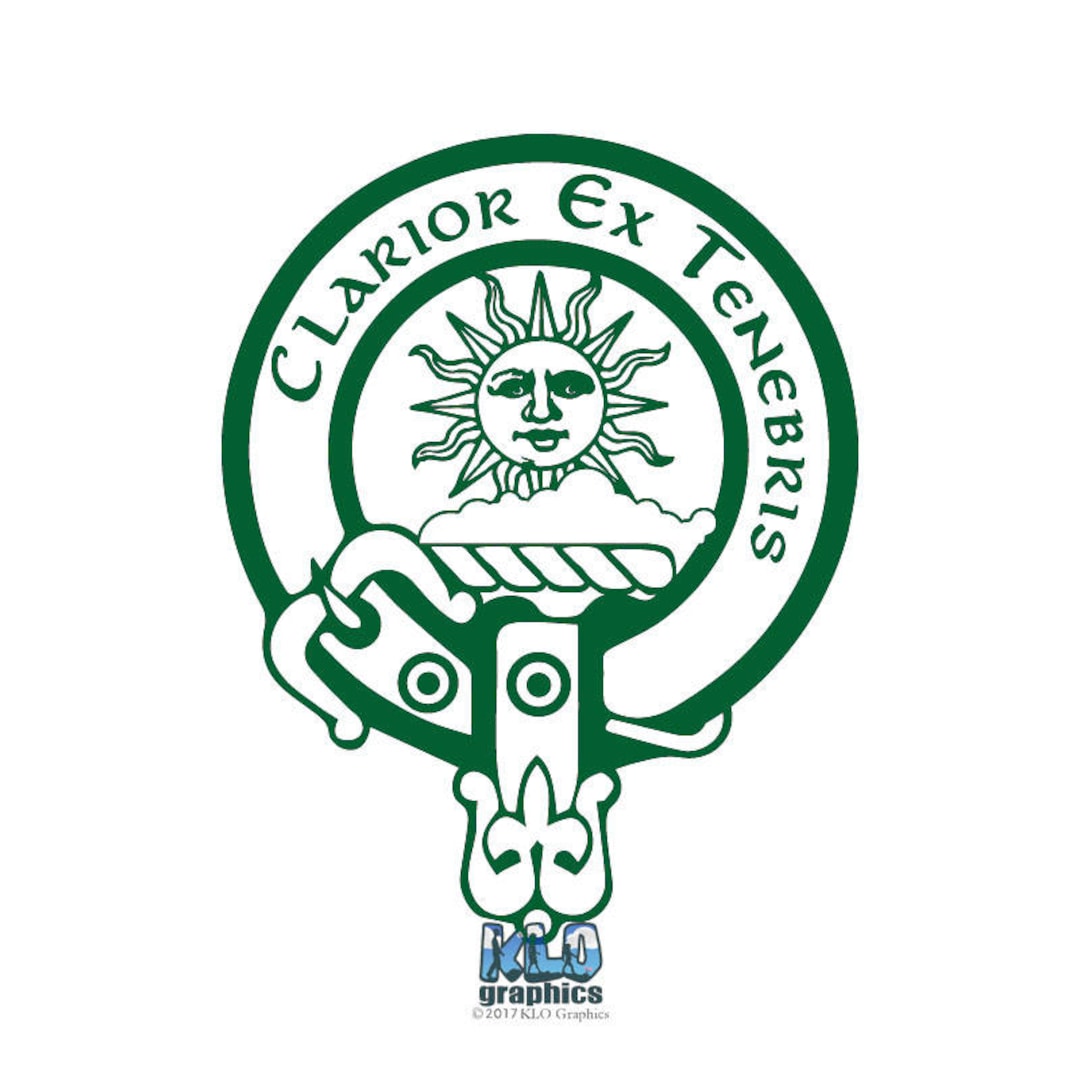 PURVES CLAN CREST Vinyl Sticker Decal Truck Car Computer Scottish - Etsy