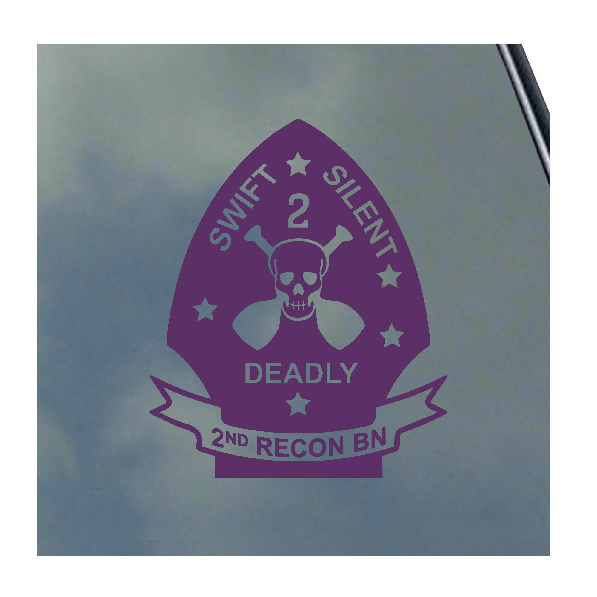 2nd RECON BATTALION Vinyl Sticker Decal USMC Marines - Etsy