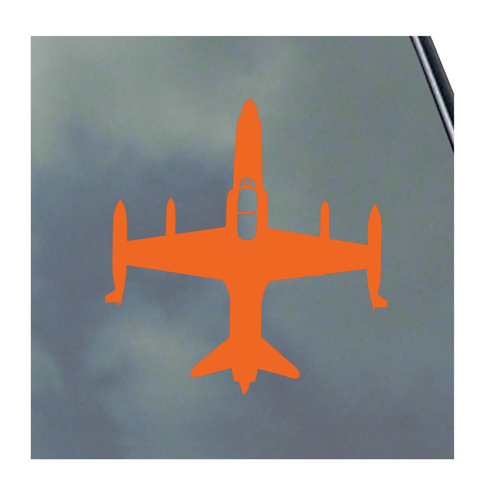 F-94 Starfire Pilot Top View Vinyl Sticker Decal Crew Warbird Air Force ...