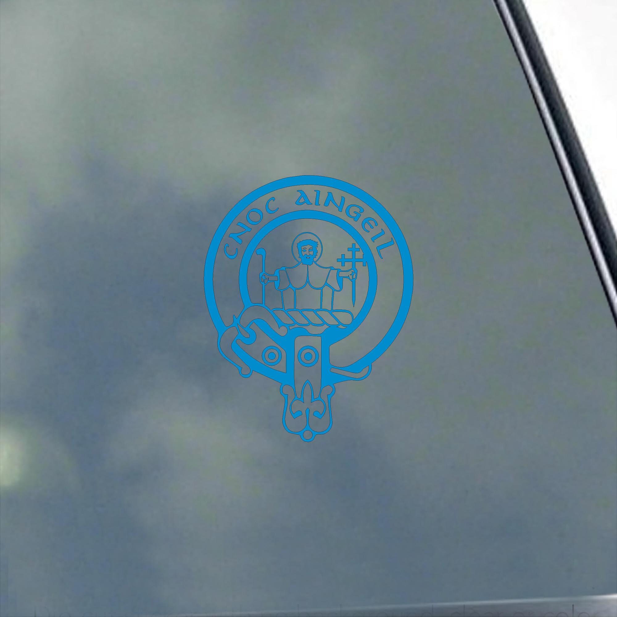 Maclea CLAN Crest Vinyl Sticker Truck Car Computer Scottish Tartan - Etsy
