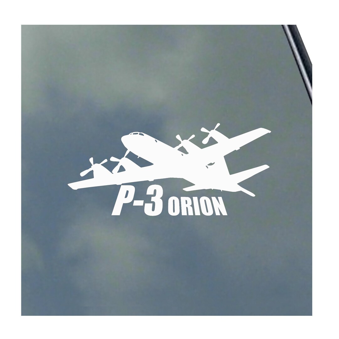 P-3 Orion Pilot Vinyl Sticker Decal by KLO Graphics Navy Crew Veteran ...
