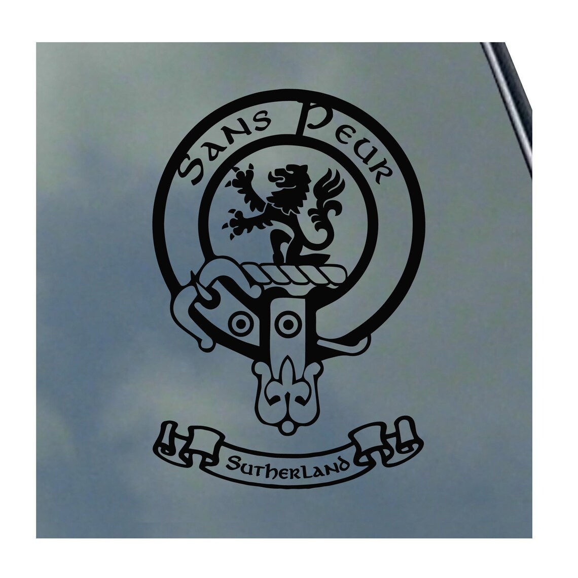 SUTHERLAND CLAN CREST Vinyl Sticker Truck Car Computer Scottish - Etsy