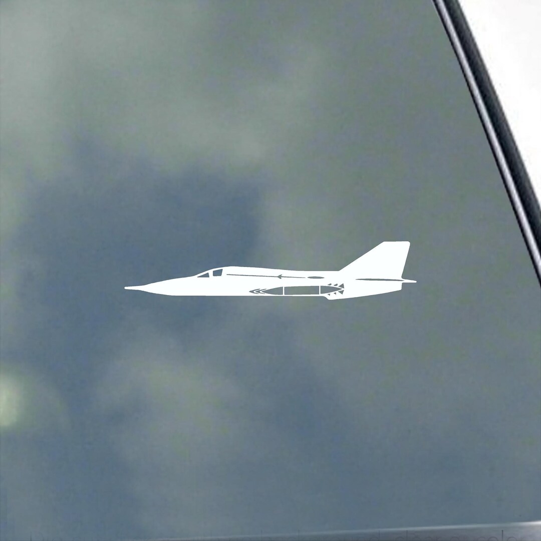 F-111D Aardvark Pilot Side View Vinyl Sticker Decal by KLO Graphics USA ...