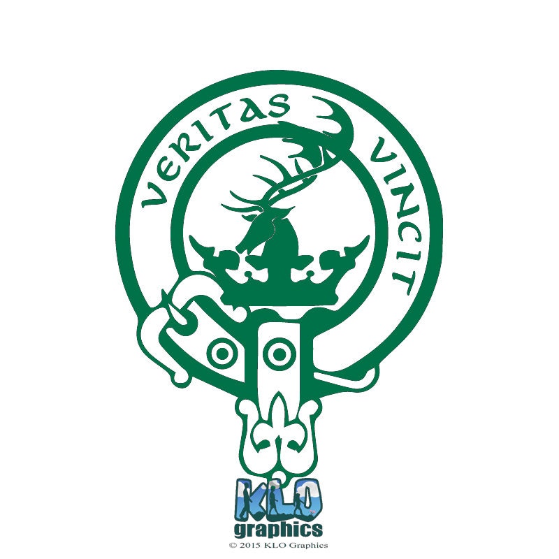 KEITH CLAN CREST Vinyl Sticker Truck Car Computer Scottish | Etsy