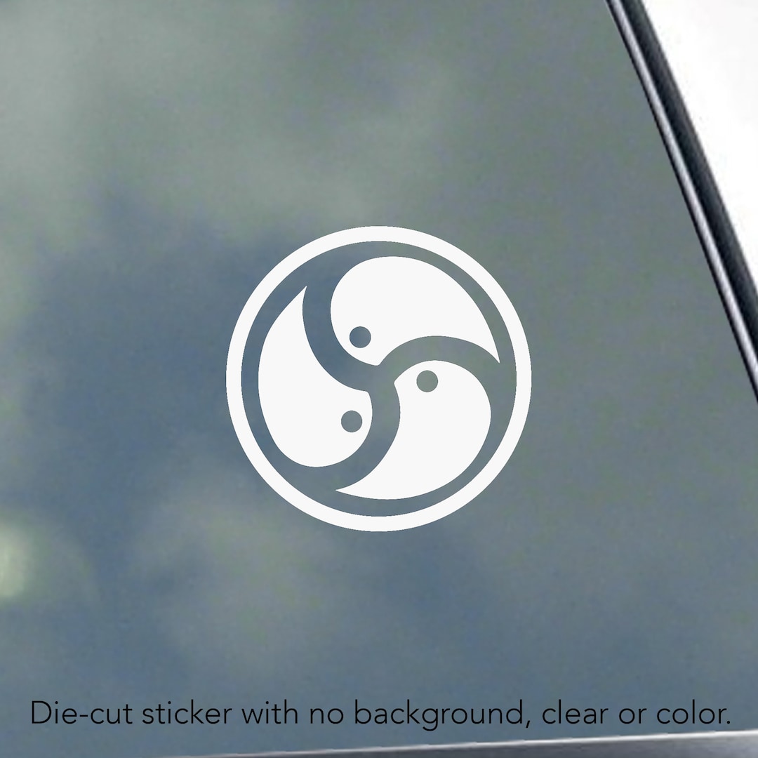 BDSM SYMBOL Vinyl Sticker Decal Kink Domme Sexy Master Submissive Hot ...