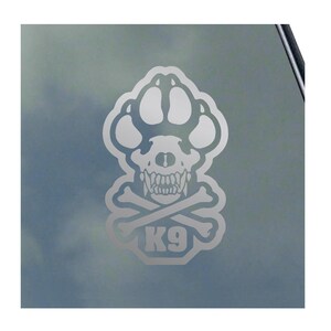 K9 Working Dog Vinyl Sticker Decal Military Police Search and Rescue ...