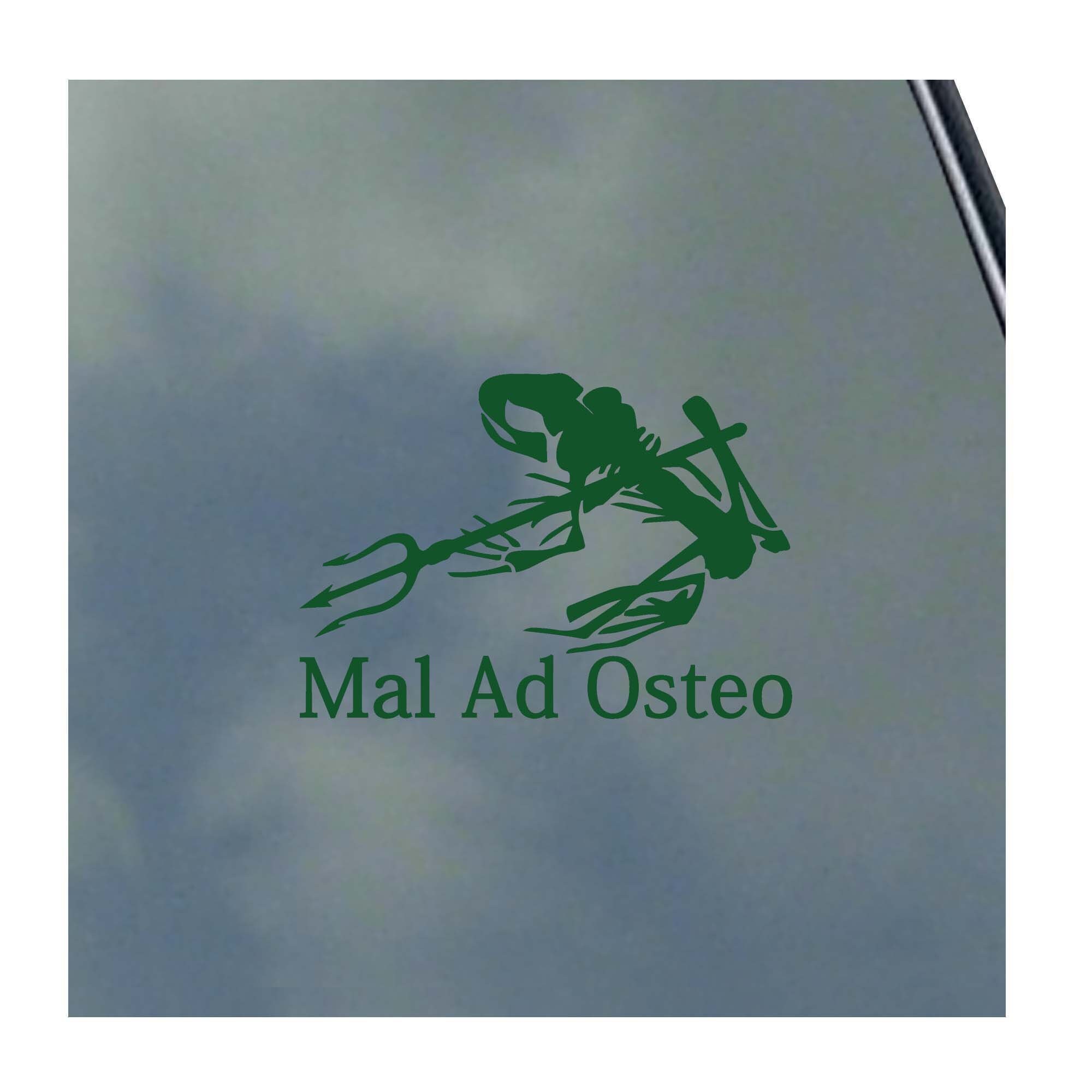 Mal Ad Osteo BONE FROG Vinyl Sticker Decal Military Navy Seal Special ...