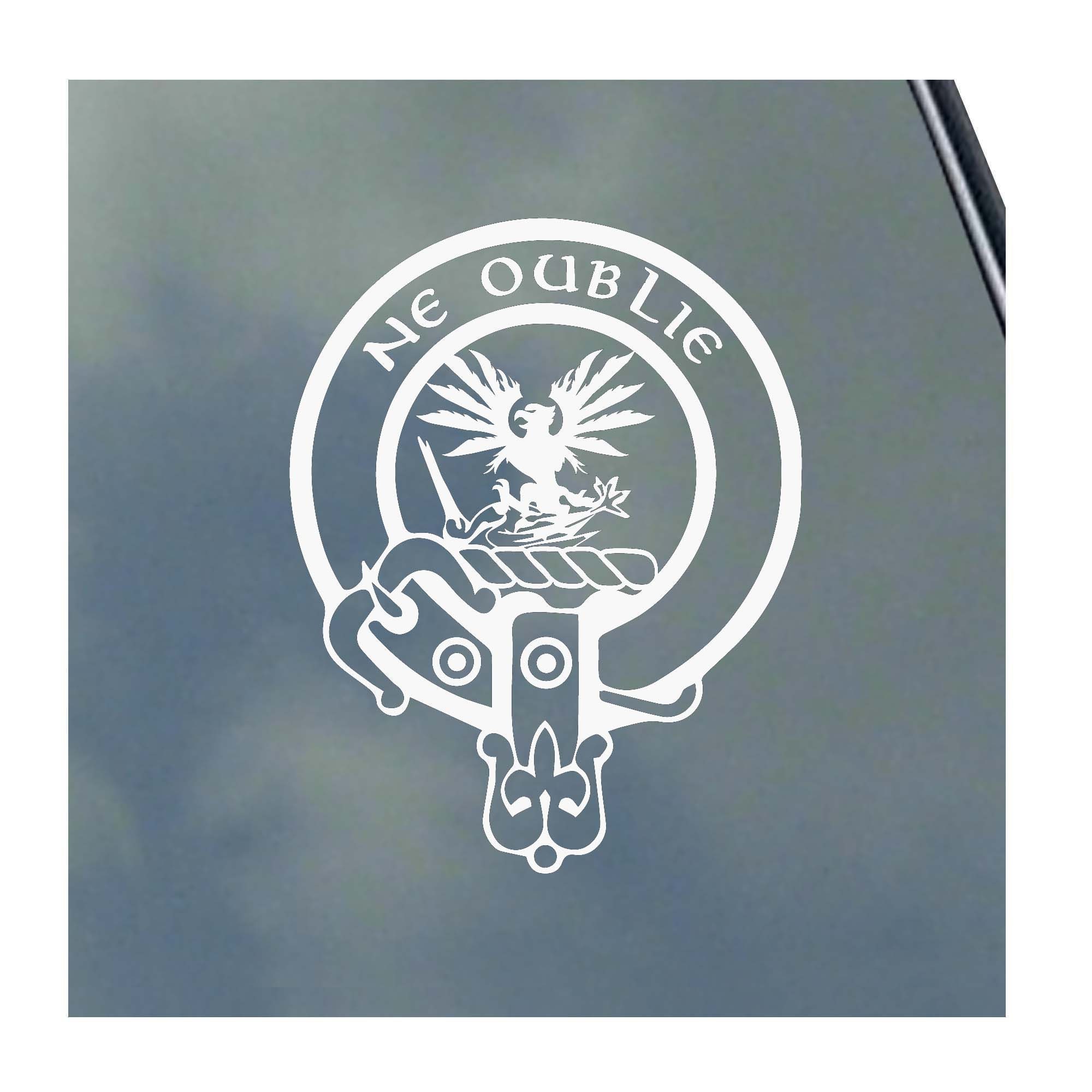 GRAHAM Clan Vinyl Sticker / Decal Tartan Family Crest - Etsy