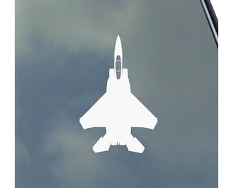 F-15E Strike Eagle Loaded W/wing Tanks front F15E Decal, USAF Jet ...