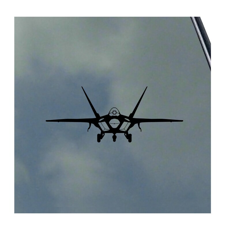 F-22 RAPTOR Pilot FRONT View With Open Weapon Bay Doors Vinyl - Etsy