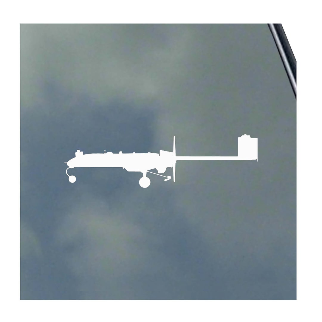 RQ-7B Shadow Pilot Side View Vinyl Sticker Decal Army Marines Unmanned ...