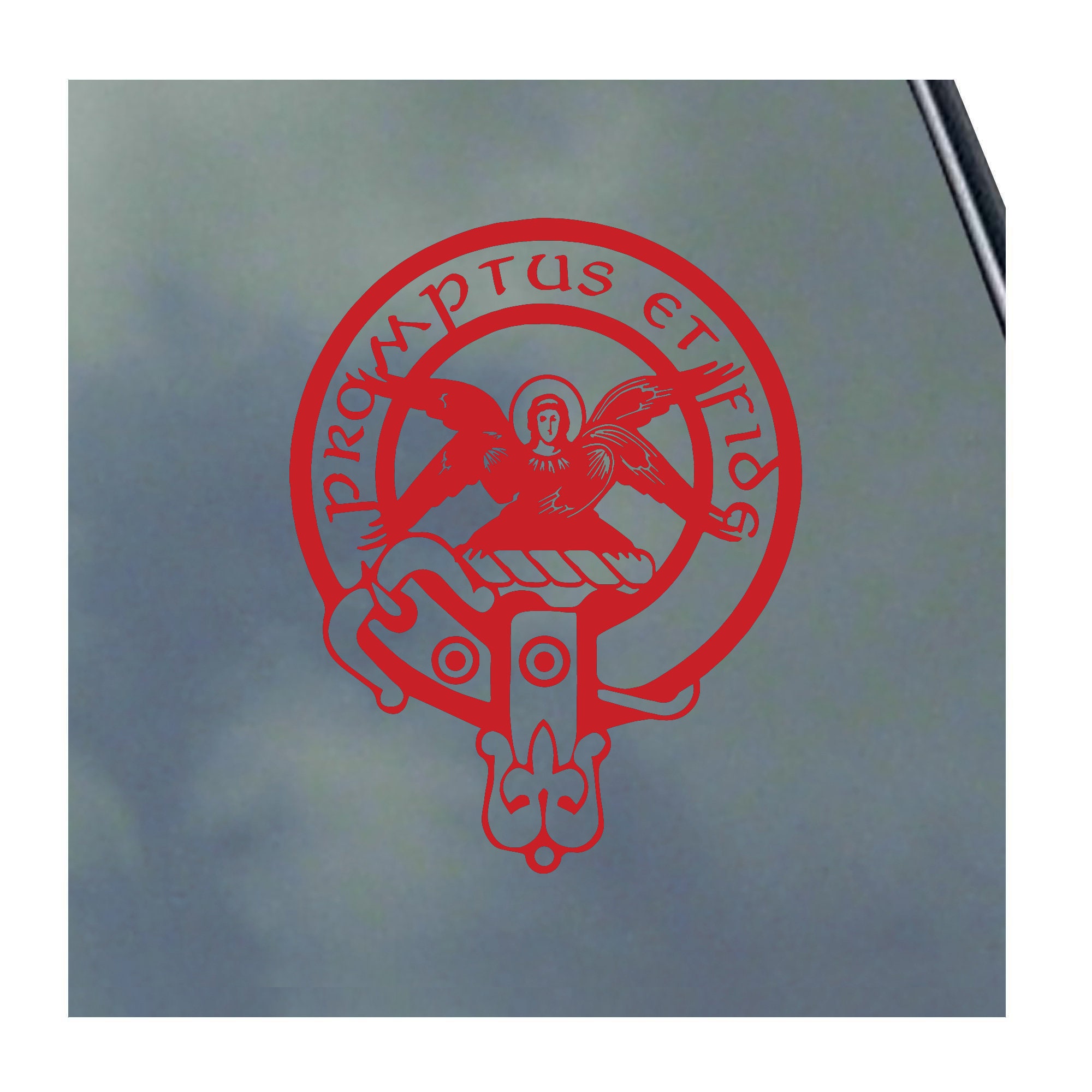 CARRUTHERS CLAN CREST vinyl sticker Truck Car Computer | Etsy