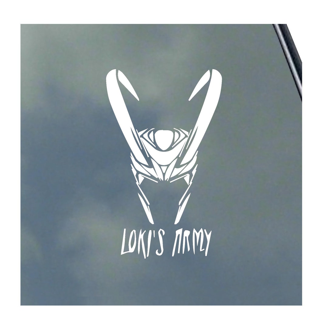 Loki's Army Vinyl Sticker Decal Asatru Thor Gods Pagan Odin Valhalla ...