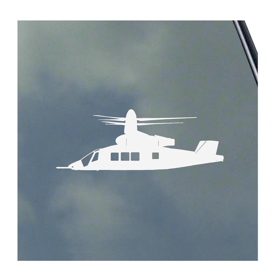 V-280 Valor Pilot Side View Vinyl Sticker Decal USA Veteran Army ...