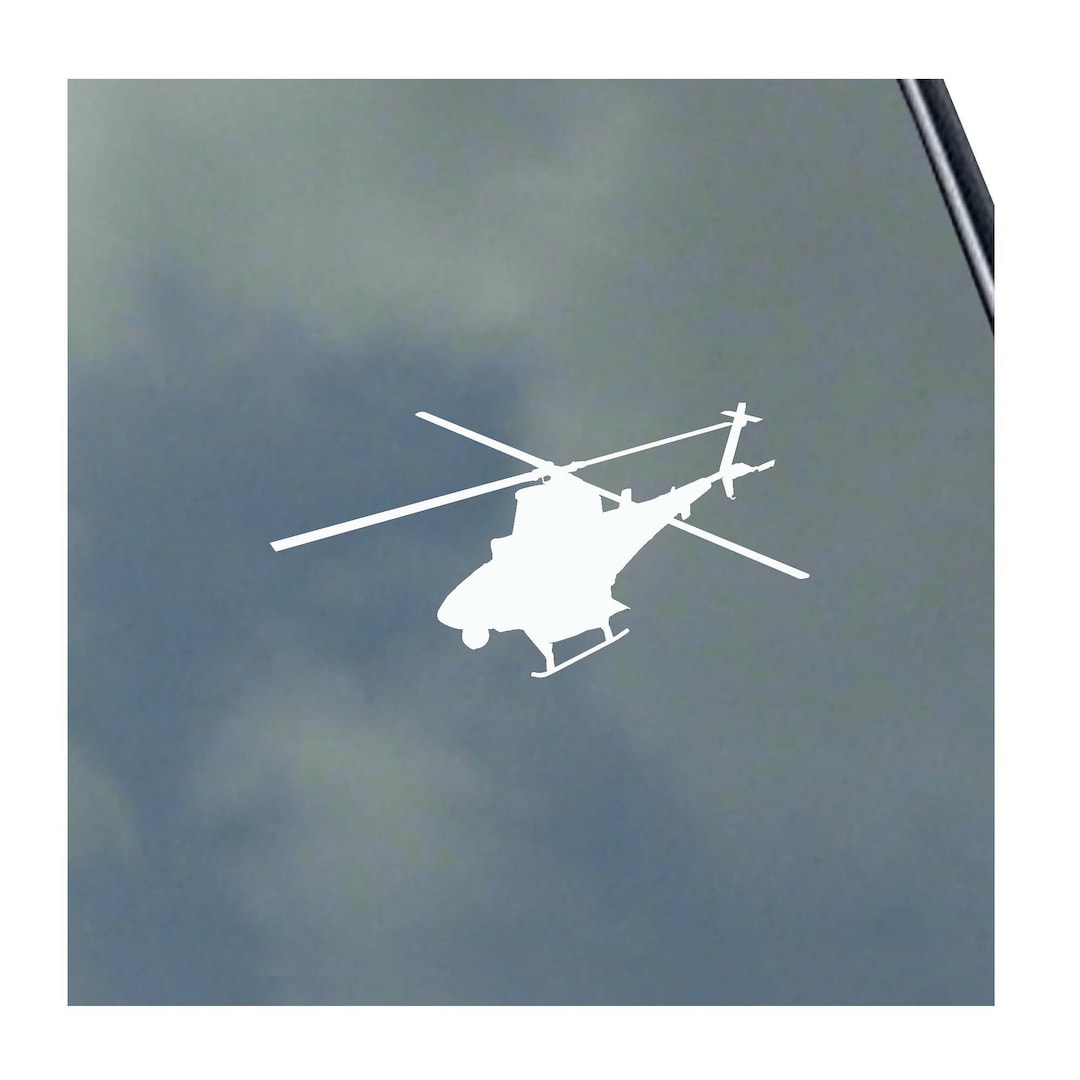 MQ-8 Fire Scout Pilot 3/4 View Vinyl Sticker Decal Marines Navy ...