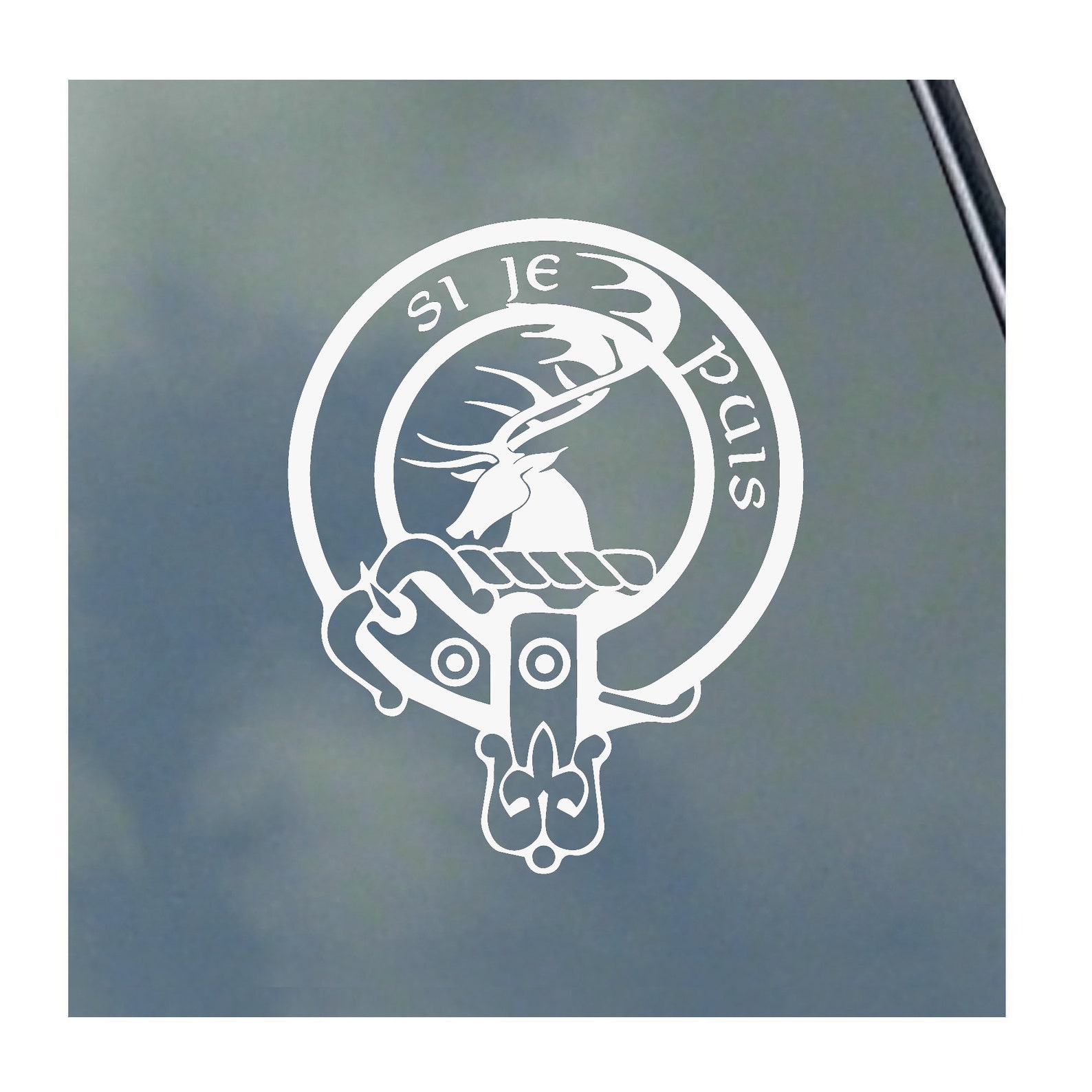 COLQUHOUN CLAN CREST vinyl sticker decal Truck Car Computer | Etsy