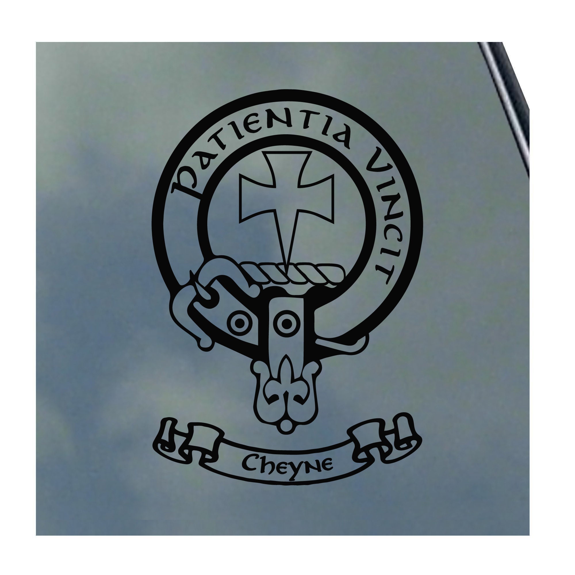 CHEYNE CLAN CREST Vinyl Sticker Decal Truck Car Computer Scottish - Etsy