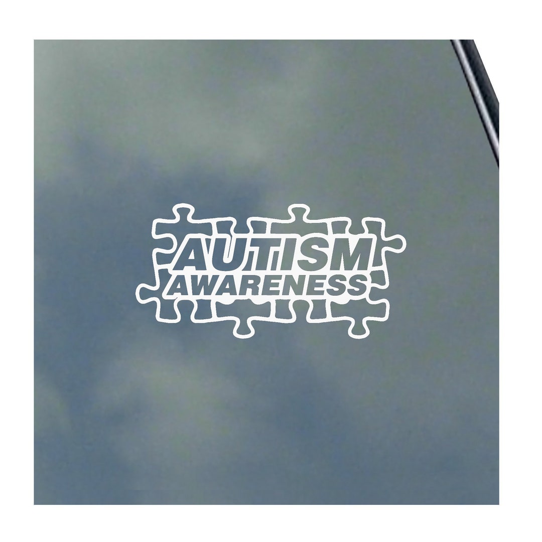 AUTISM AWARENESS Vinyl Sticker Decal Warrior Mom Dad Family Friendly ...