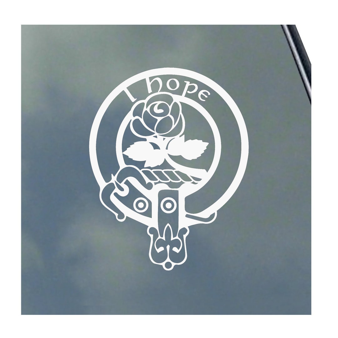 LEARMONTH CLAN CREST Vinyl Sticker Truck Car Computer Scottish - Etsy