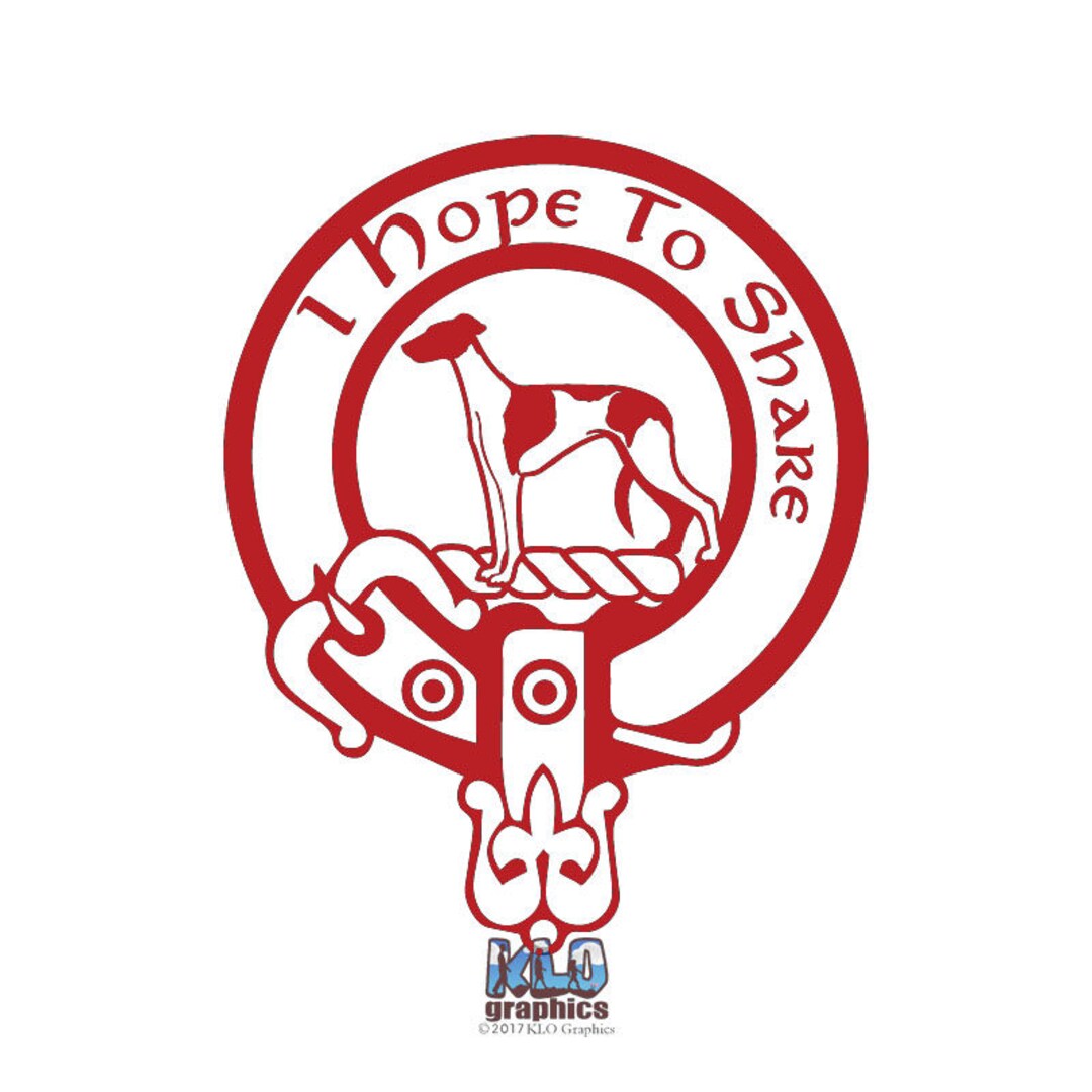 RIDDELL CLAN CREST Vinyl Sticker Decal Truck Car Computer - Etsy