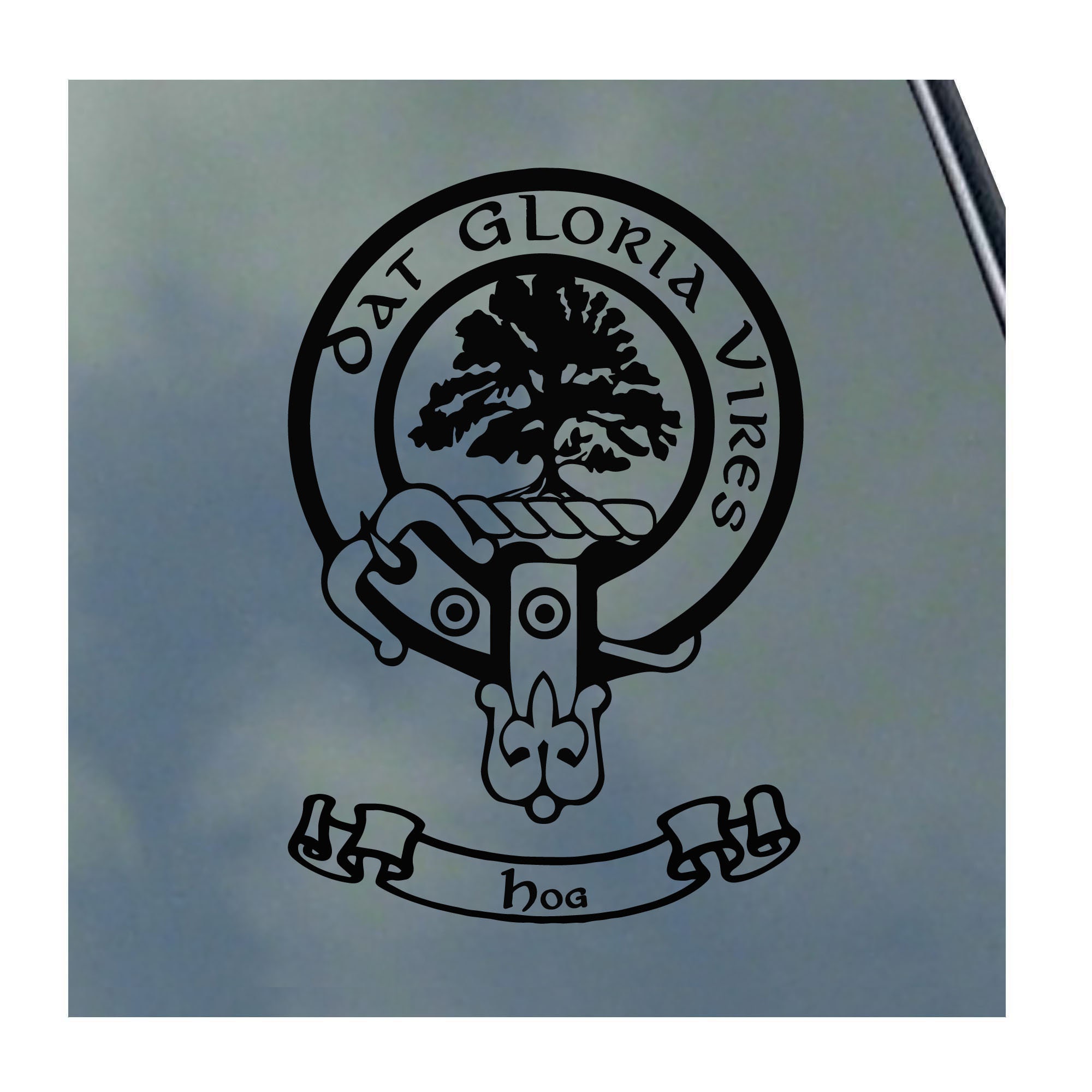 HOG CLAN CREST Vinyl Sticker Truck Car Computer Scottish - Etsy