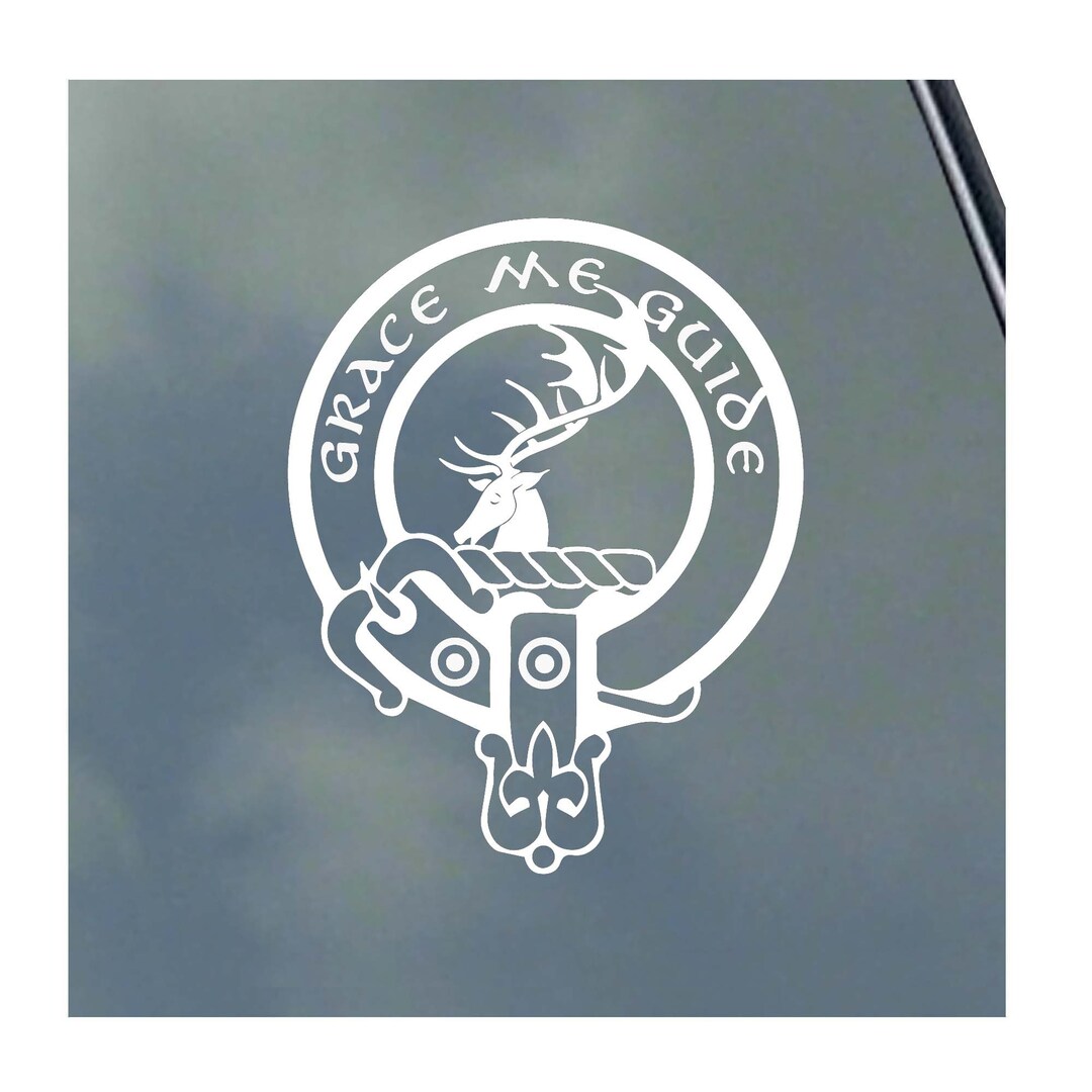 FORBES CLAN CREST Vinyl Sticker Truck Car Computer Scottish - Etsy