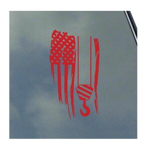 CRANE FLAG Vinyl Sticker Decal Operator Heavy Construction - Etsy