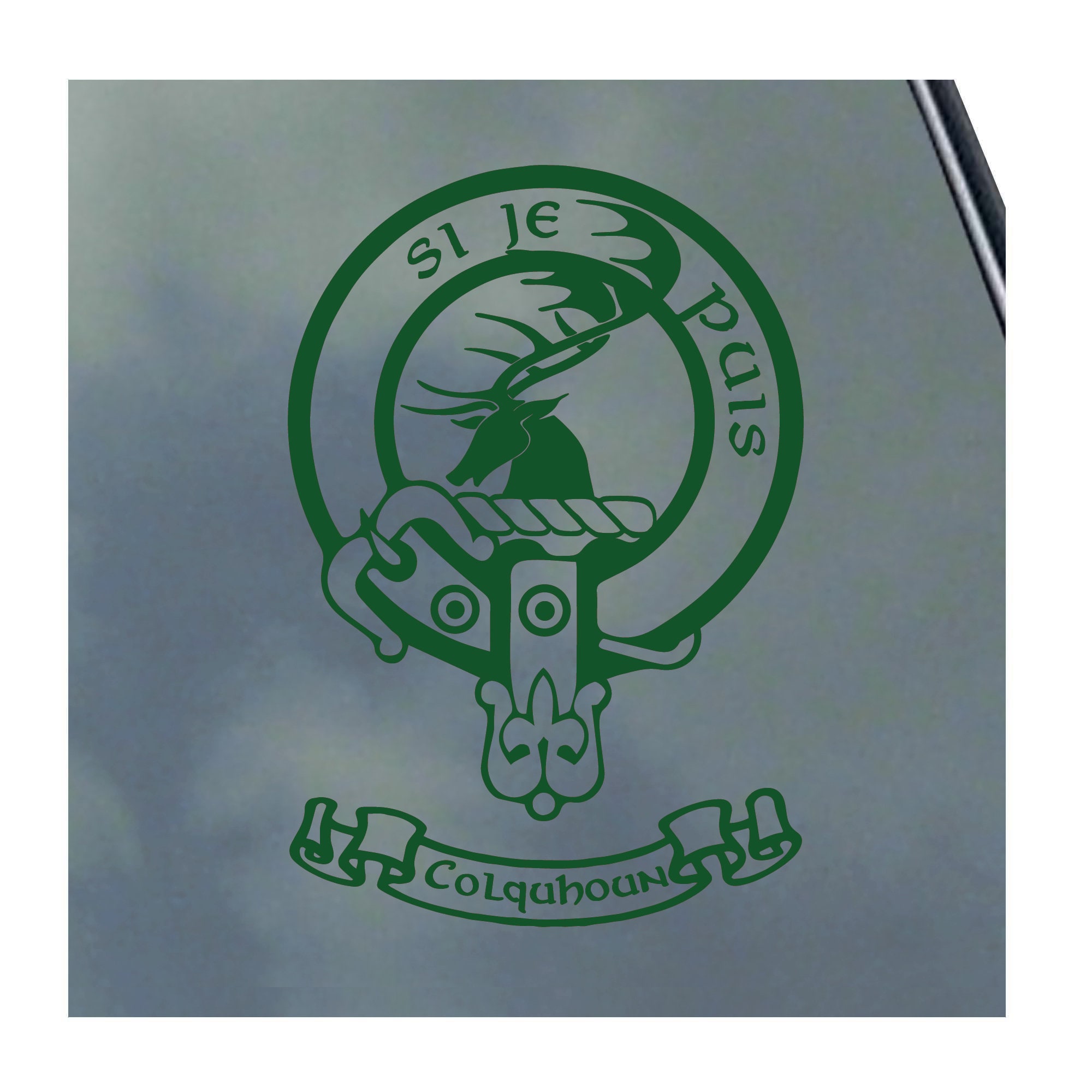 COLQUHOUN CLAN CREST vinyl sticker decal Truck Car Computer | Etsy