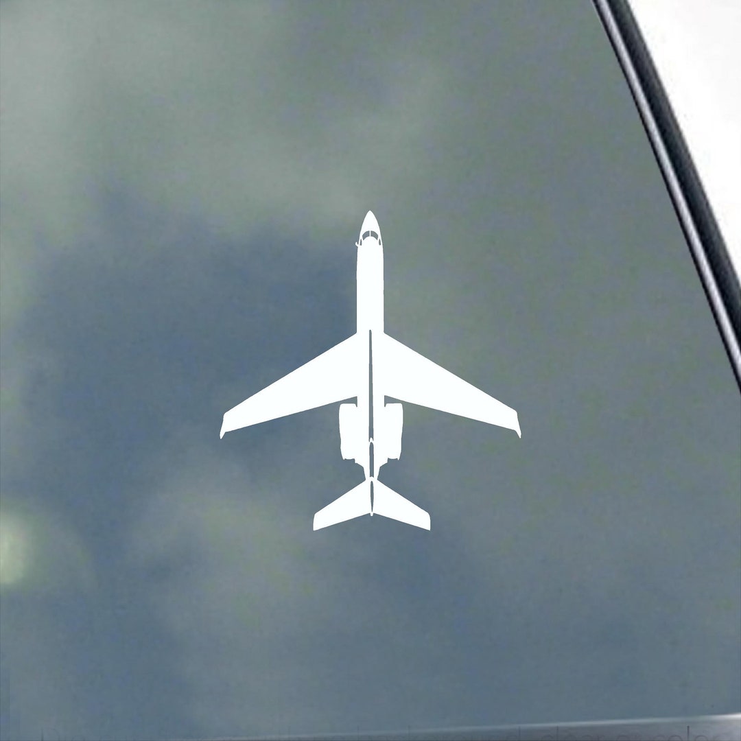 GV Pilot Top View Vinyl Sticker Decal by KLO Graphics Business Jet ...